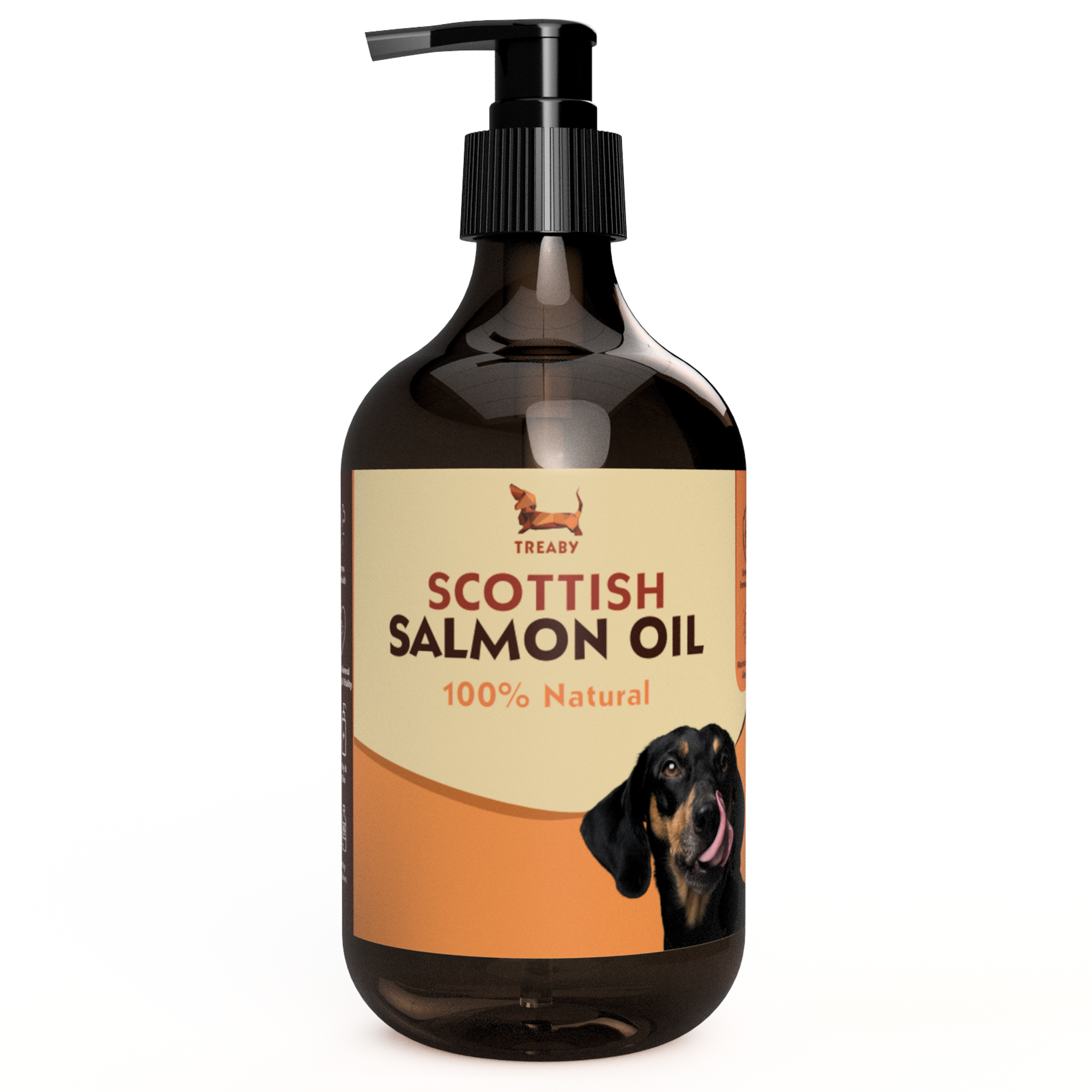Scottish Salmon oil 500ml – Natural Dog Chew