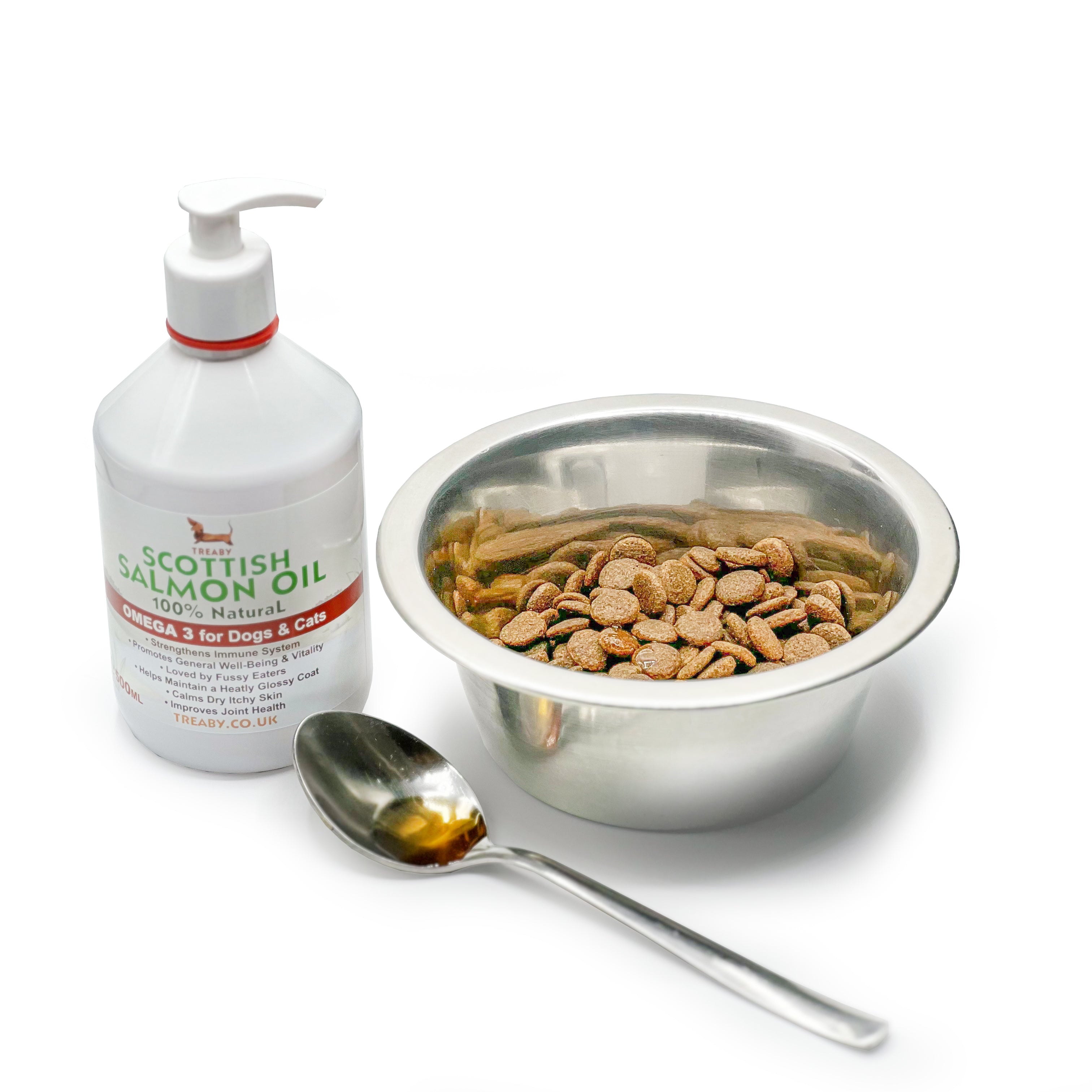 Scottish Salmon oil 500ml – Natural Dog Chew